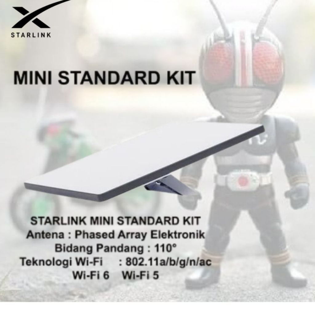 Jual Starlink Mini Standard KIT Internet Satelit Mini Portable | Shopee ...