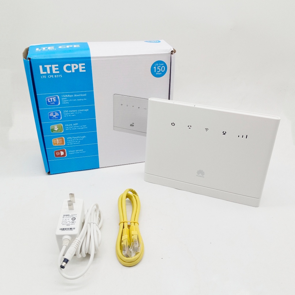 Jual Router Huawei B315-22 4G + LAN ROUTER HUAWEI B315 4G + LAN ...