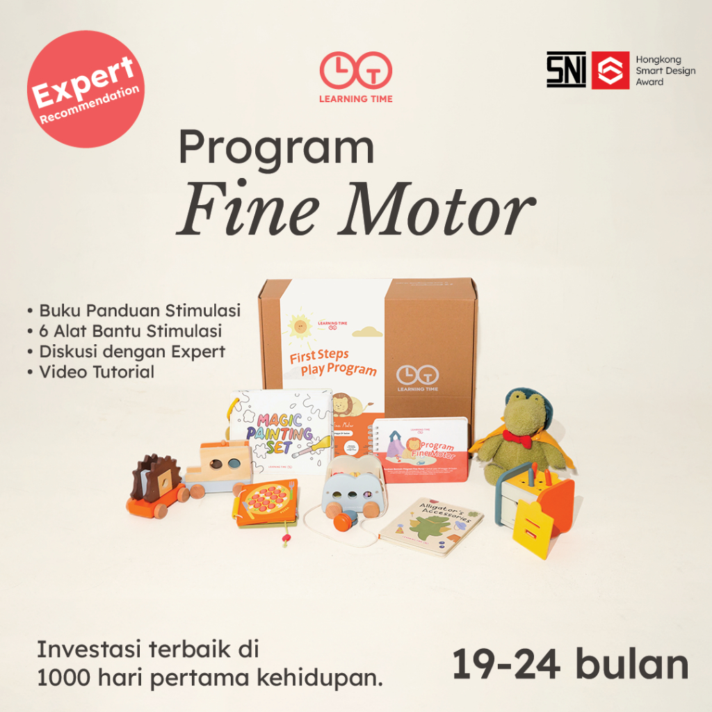 Jual Learning Time-Program Fine Motor-Mainan stimulasi anak 19 sd 24 ...