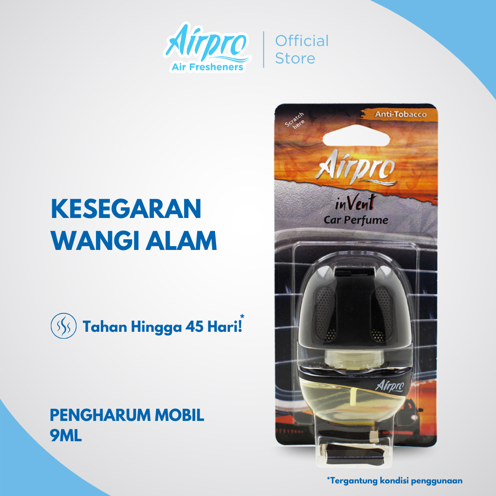 Jual Airpro inVent Anti Tobacco - Pengharum & Parfum AC Mobil | Shopee Indonesia