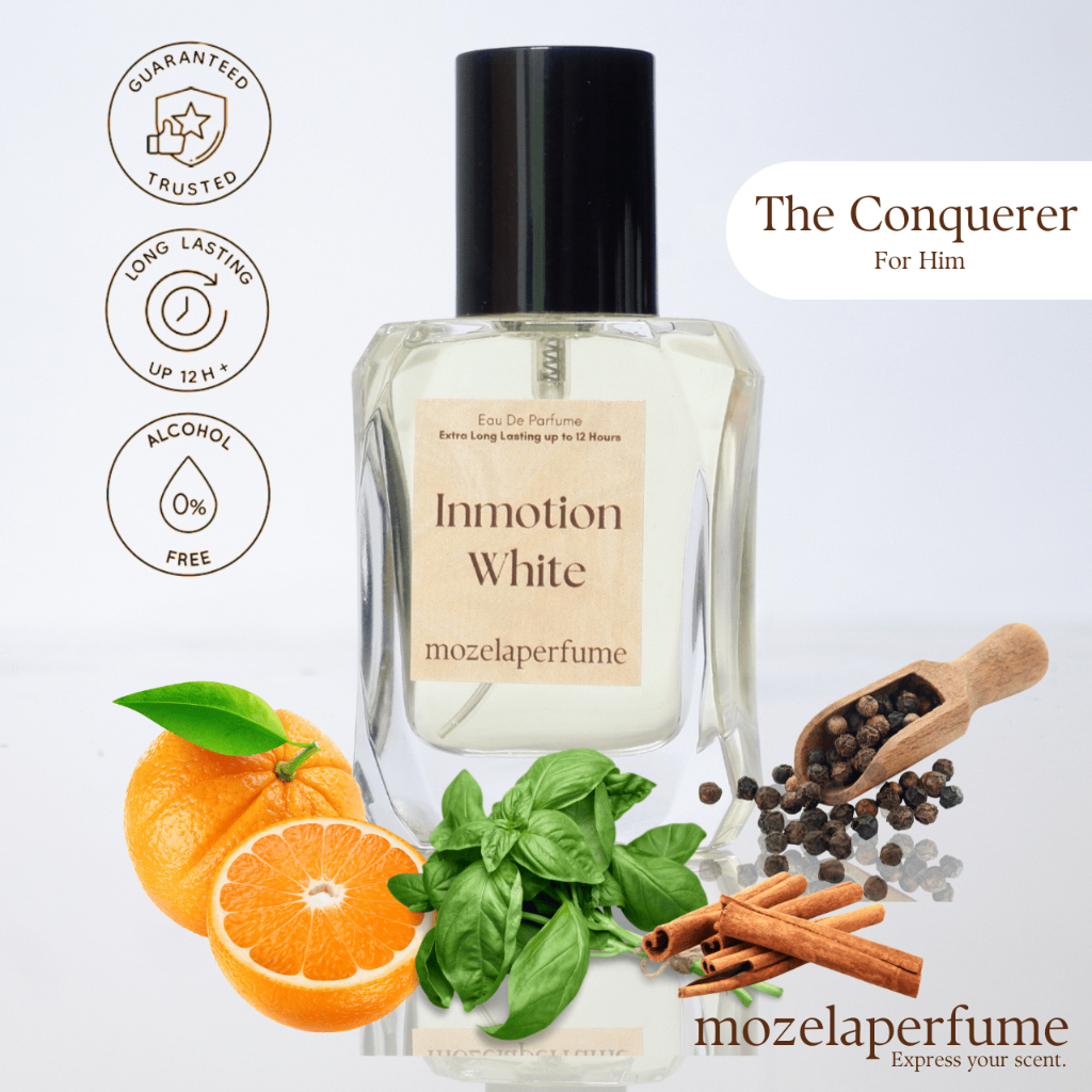 Jual MOZELA Inmotion White – Eau de Parfum Pria 30ml | Elegant ...