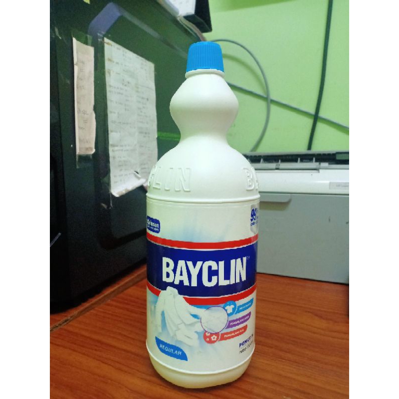 Jual Bayclin Pemutih Regular 5in1 5 in 1 Biru Blue 1000ml 1L | Shopee ...
