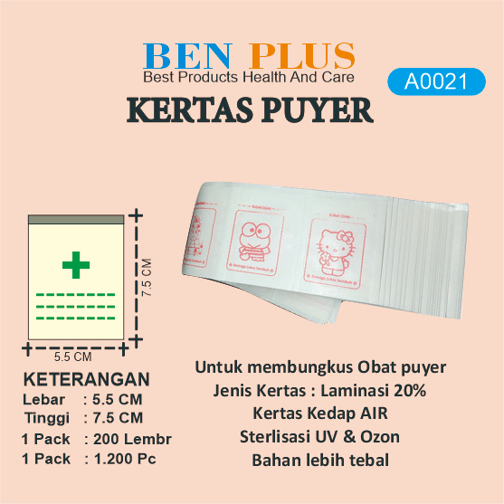 Jual Kertas Press Puyer Kartun hijau Bahan Kertas Glasin isi 1200 pcs ...