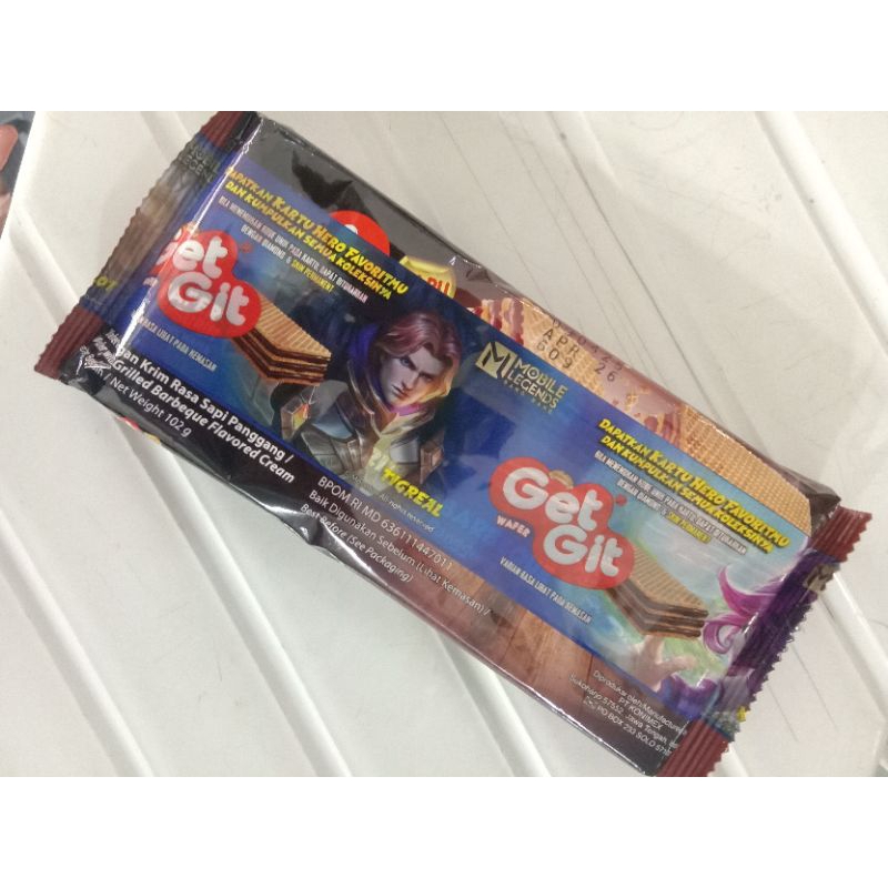 Jual Sobisco Get Git wafer 102g coklat, BBQ ko sapi panggang & keju ...