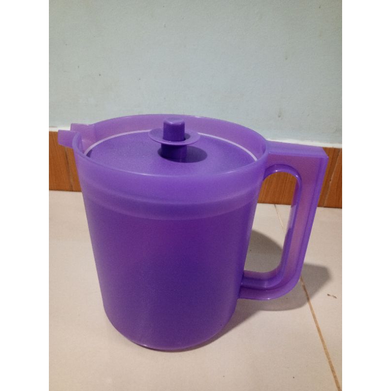 Jual tupperware pitcher 1 L ungu | Shopee Indonesia