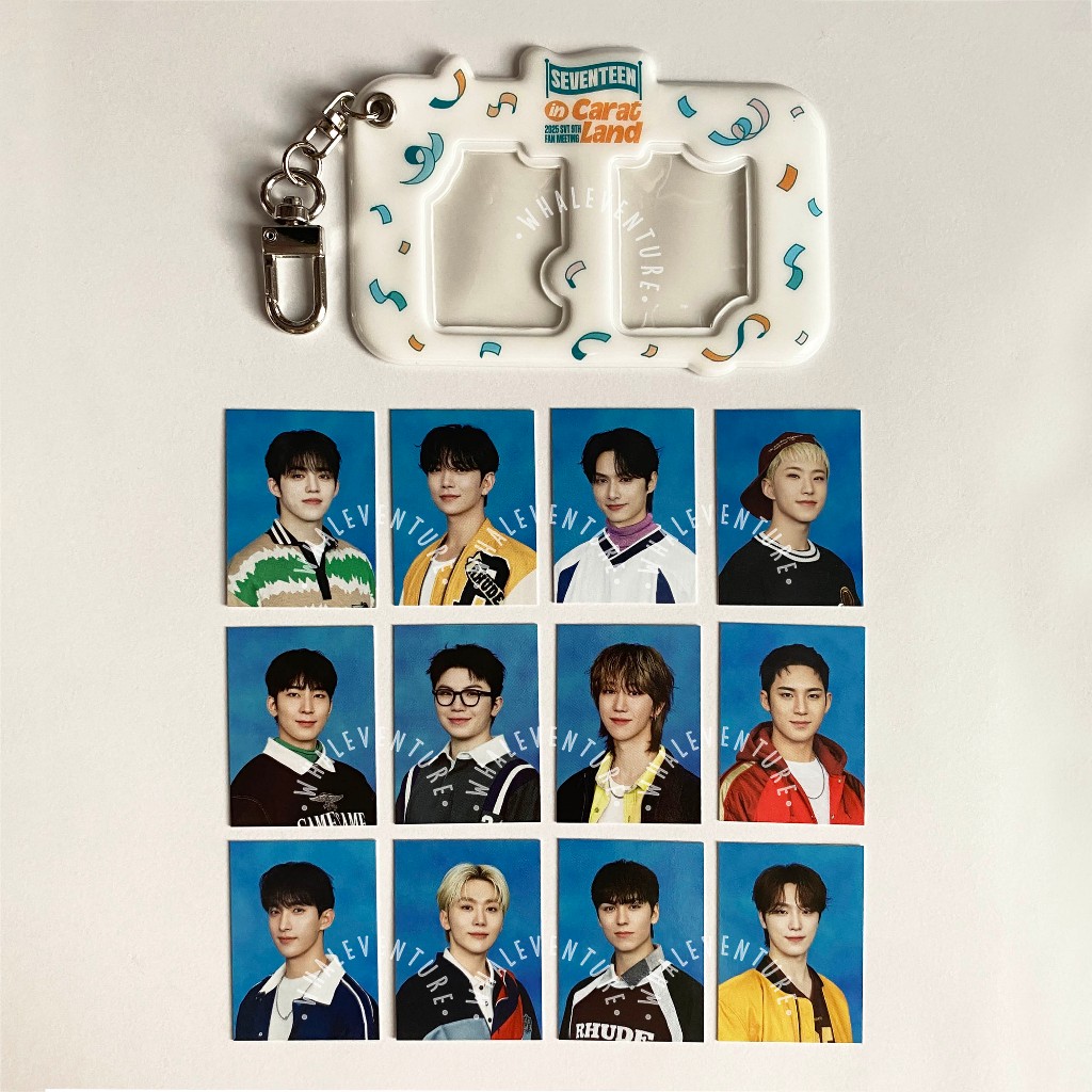 Jual READY - 2025 caratland seventeen svt ori official photocard | mini photo frame holder | id ...