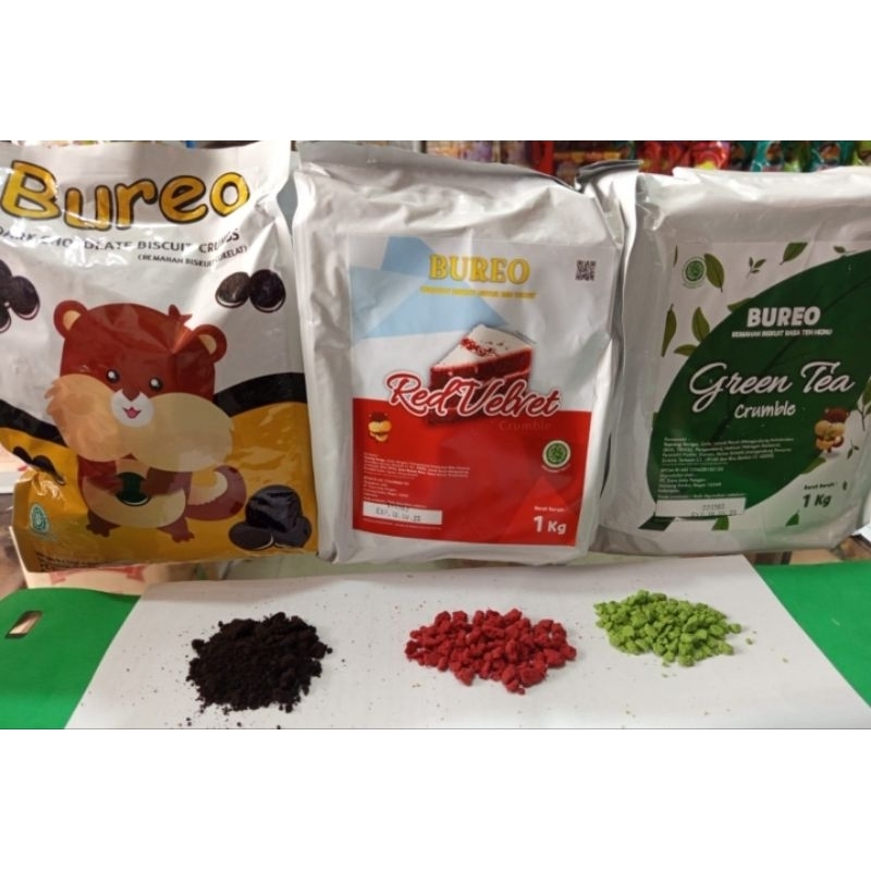 Jual BUBUK OREO 250GR -BUREO GREEN TEA/RED VELVET/COKLAT 250gr | Shopee ...
