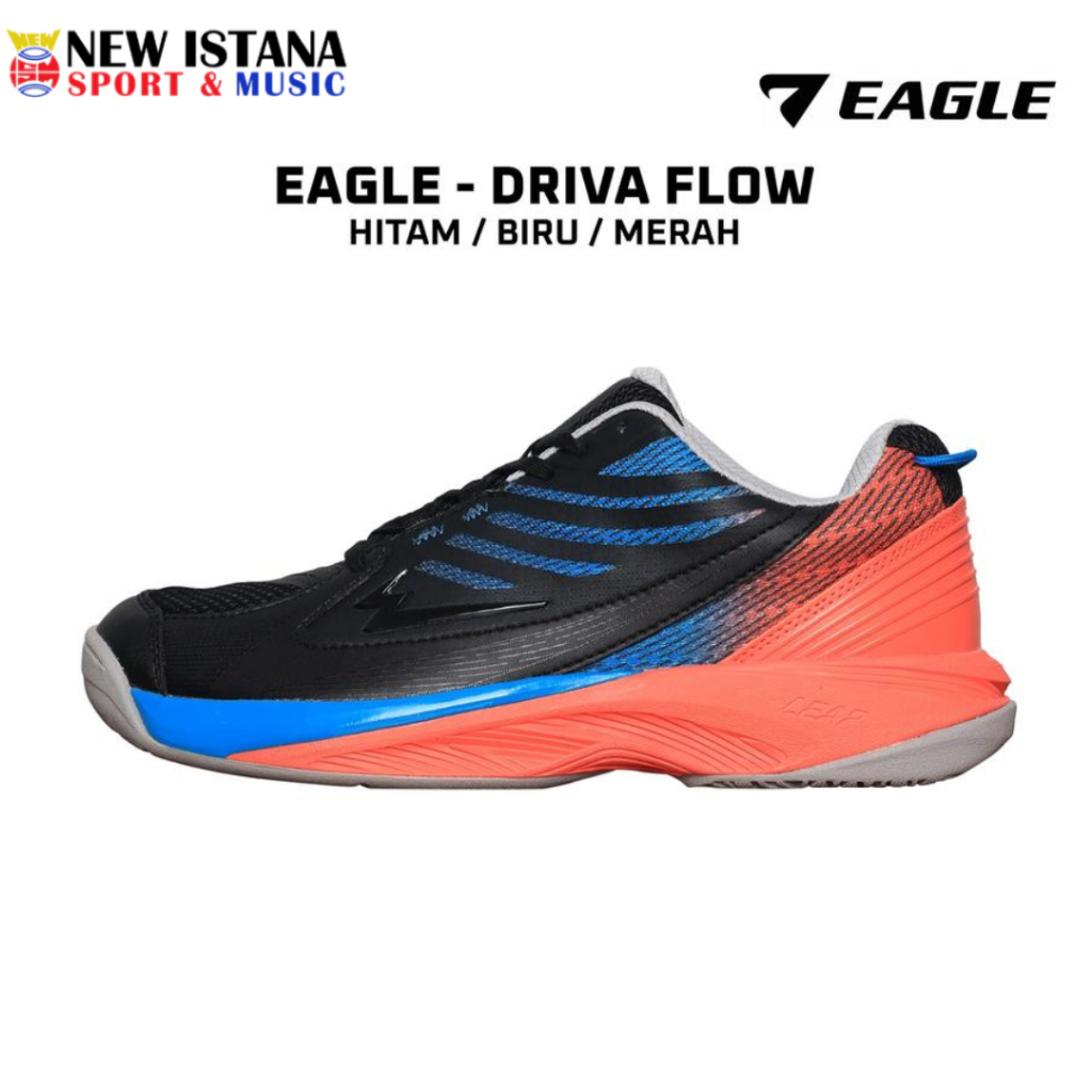 Jual Sepatu Badminton Eagle Driva Flow | Shopee Indonesia