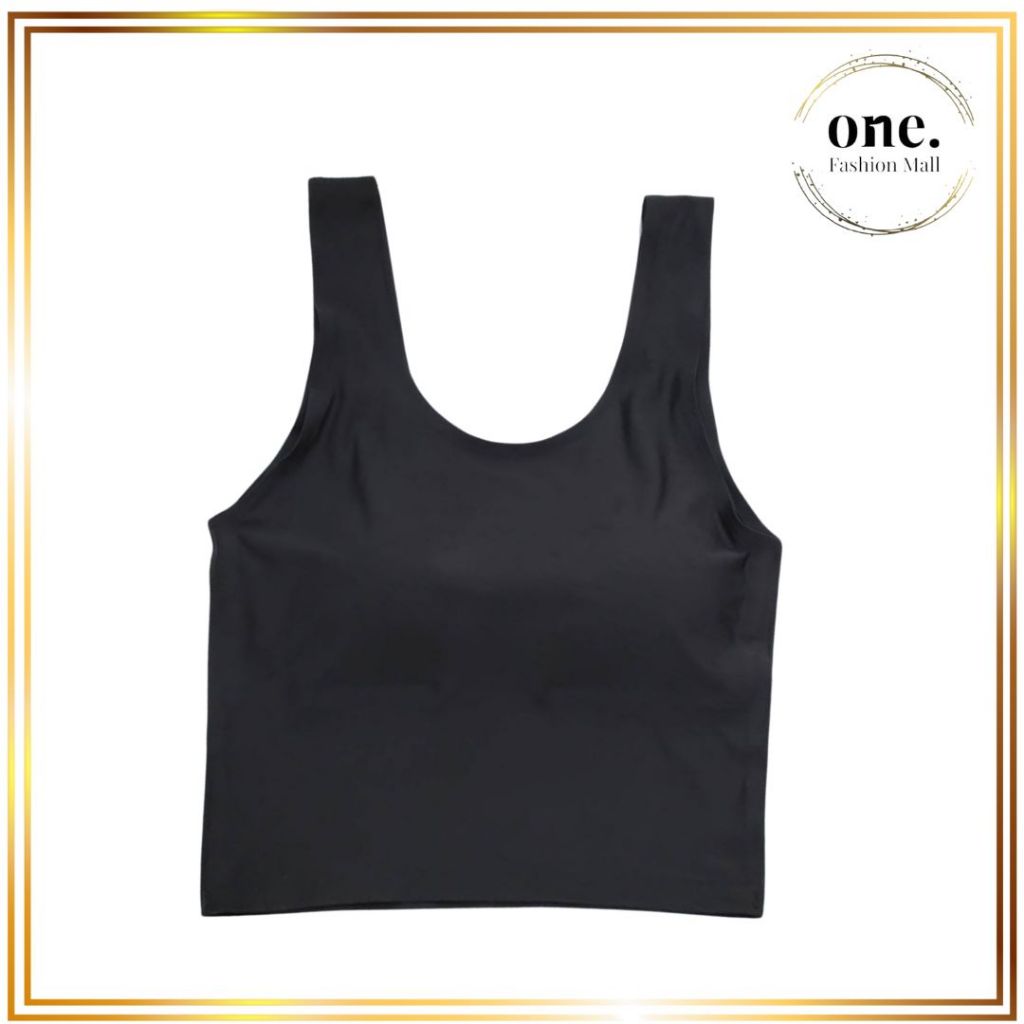 Jual ONEFASHIONMALL BR154 Tanktop Crop Bra Wanita Tanpa Kawat Dengan ...