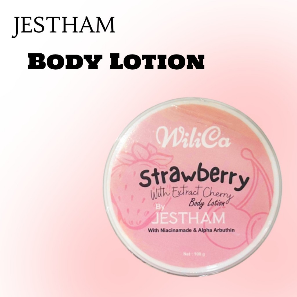 Jual Jestham WiliCa Strawberry Body Lotion | Shopee Indonesia