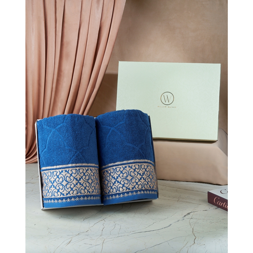 Jual Juliette Premium Towel - Couple Towel Gift Box by Willow Maison ...