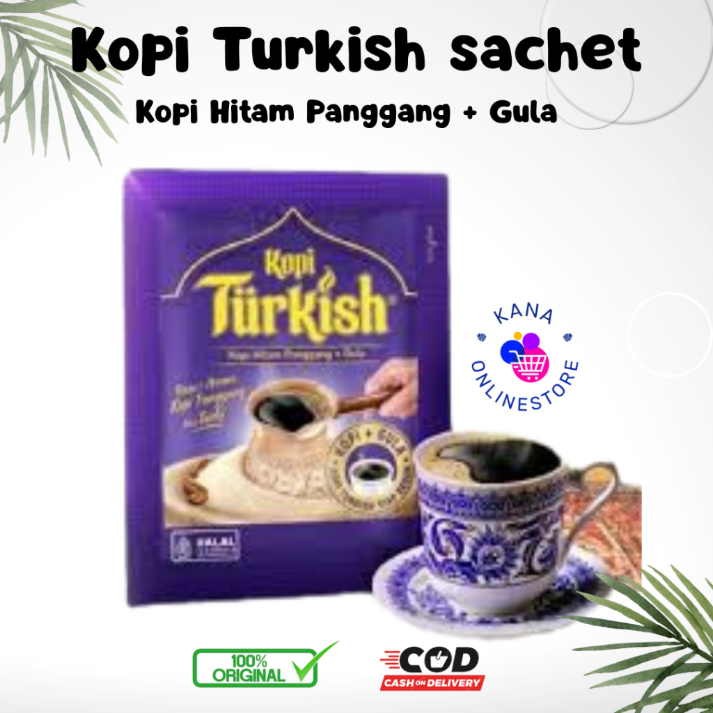 Jual Kopi Turkish sachet (10x23 gr) | Shopee Indonesia