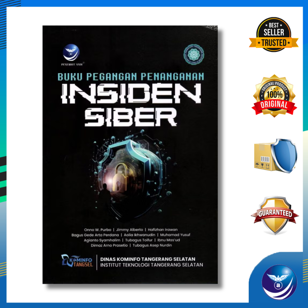 Jual Penerbit Andi - Buku Pegangan Penanganan Insiden Siber (Onno W ...