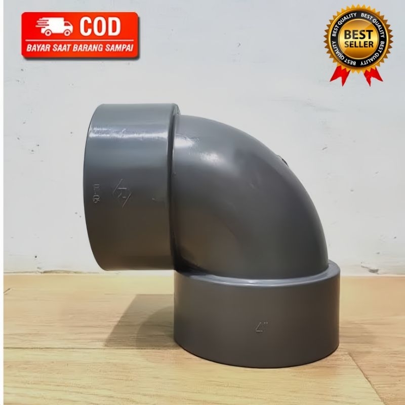 Jual knee pipa 4 inch, keni 4 inch, knee pipa 4inch sambungan pipa knee 4inch, elbow pipa 4 inch ...