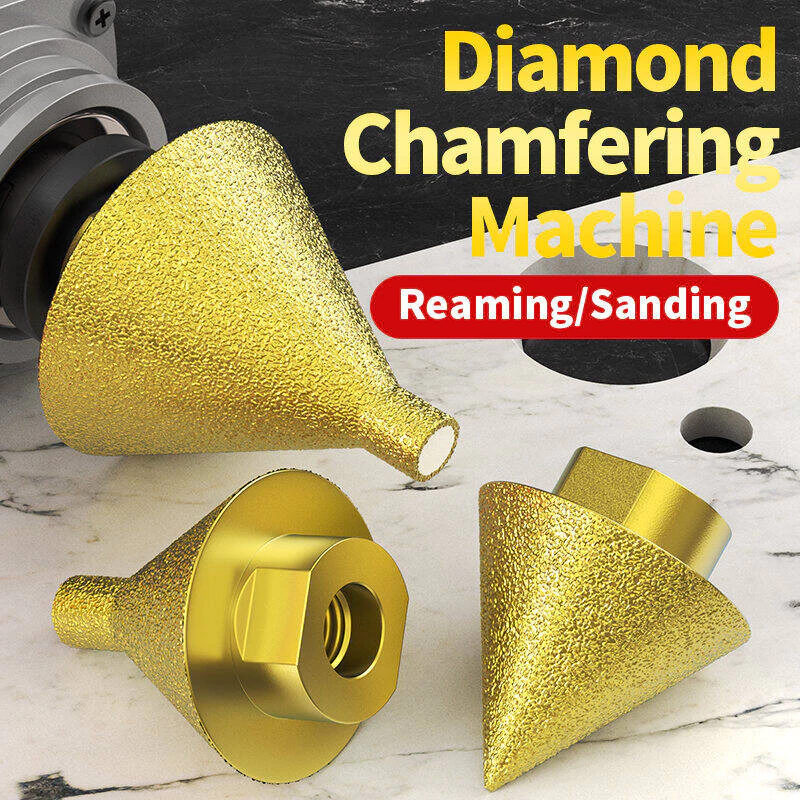 Jual ARIDOO Mata CNC Router 38/50mm Diamond Chamfer Profil Batu Granit ...