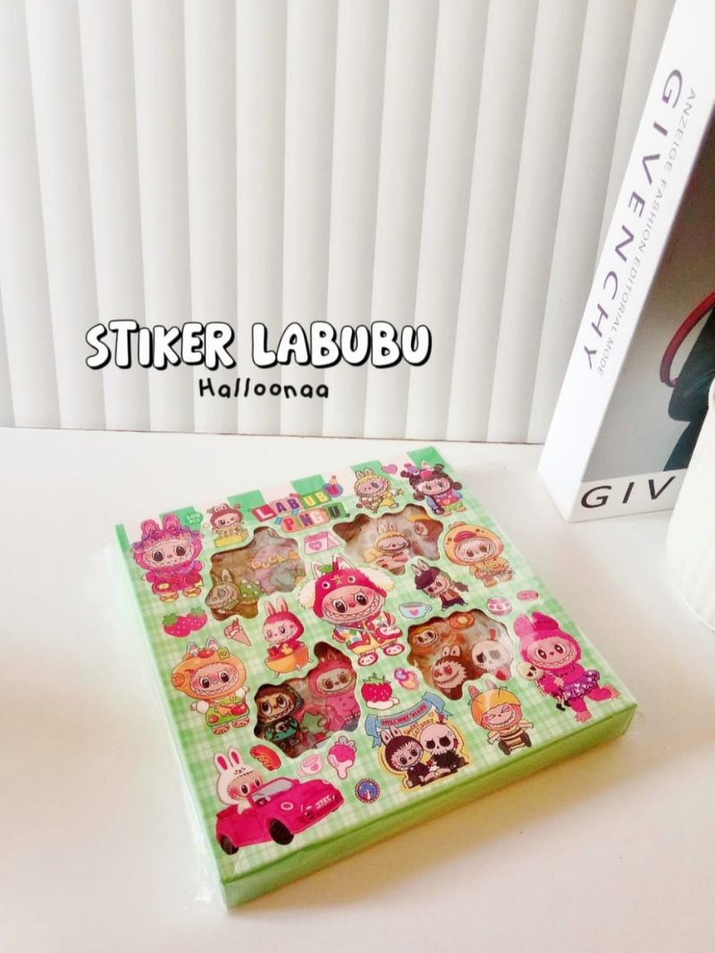 Jual Sticker Labubu 100 Lembar Stiker Labubu Stiker Murah Setiker Lucu ...