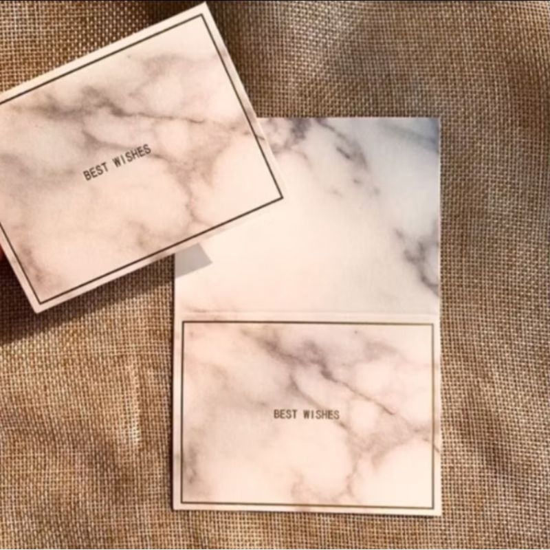 Jual Marble Cards | Kartu Ucapan Bunga | Greeting Card | Kartu Ucapan ...