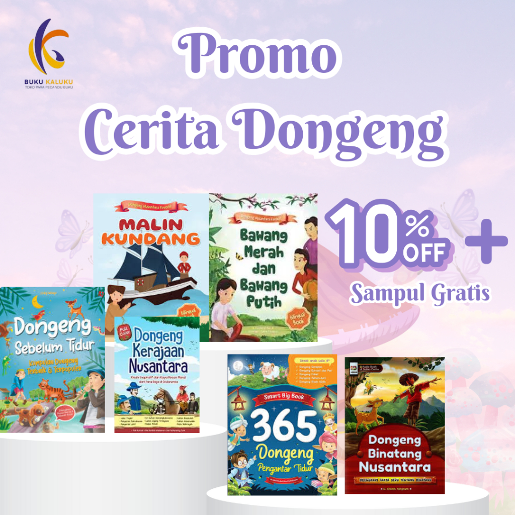 Jual Promo Cerita Dongeng + Free Sampul Gratis - Bukukalukusurabaya ...