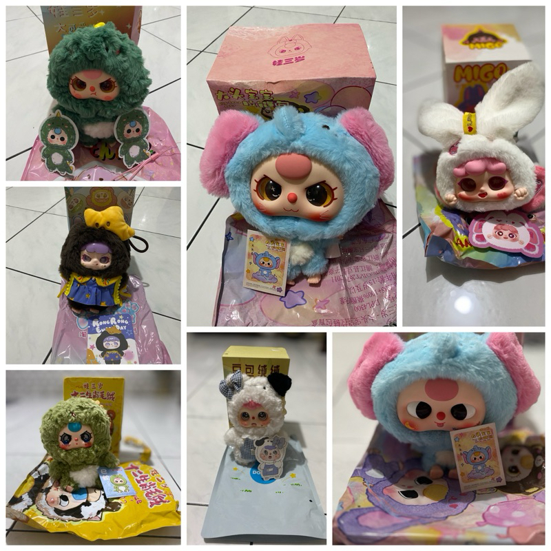 Jual [Ready Stock Selected] Man Chao Rongrong, BB3 Big Head, Migo, BB3 Shio, BB3 V3, Dou Bao ...