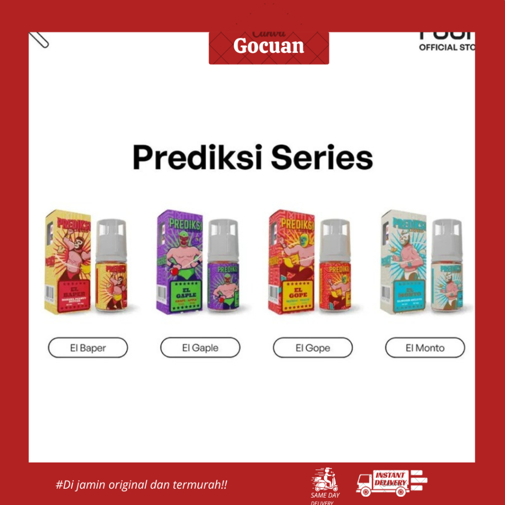 Jual SALTNIC FOOM PREDIKSI SERIES 30MG 30ML BY FOOM LAB 100% AUTHENTIC ...