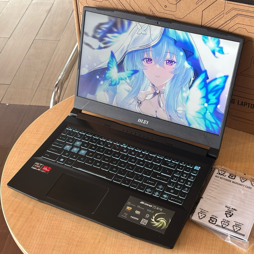 Jual MSI BRAVO 15 B7ED Ryzen 5 7537HS Ram 16GB SSD 512GB Fullset ...
