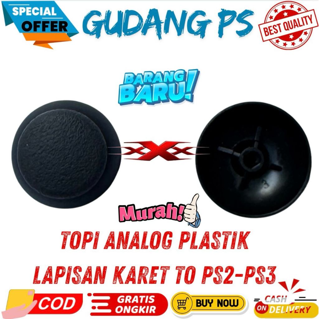 Jual Topi untuk tombol analog besi/plastik PS2 PS3 | Shopee Indonesia