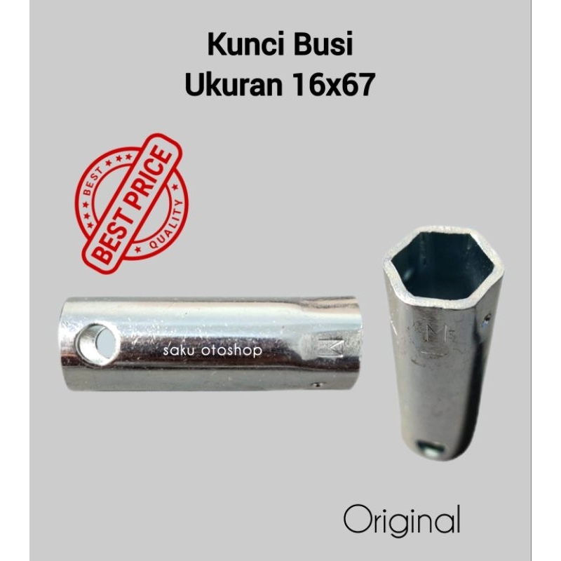 Jual KUNCI BUSI UKURAN 16x67 2L UNTUK MOTOR MATIC/ BEBEK HONDA | Shopee ...