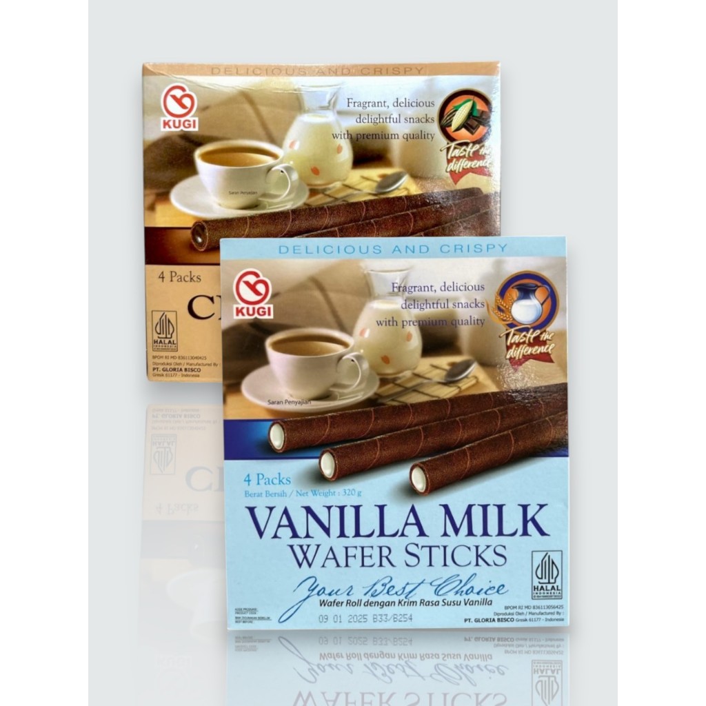 Jual KUGI wafer stick box besar 320g | Shopee Indonesia