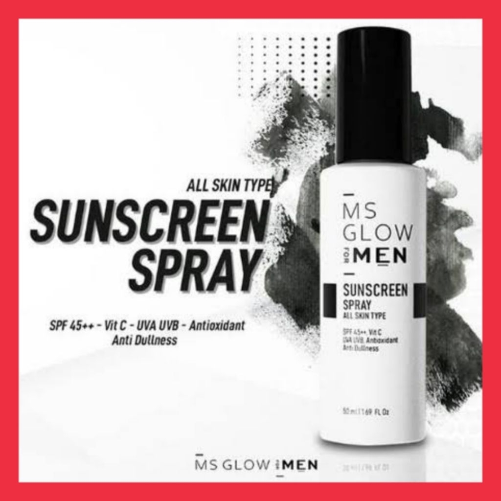 Jual Sunscreen Spray Ms Glow For Men | Shopee Indonesia