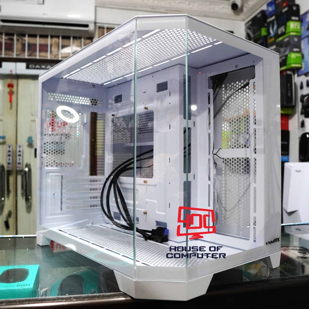 Jual CASE PC VENOM RX TITAN 3D PRO PANAROMIC M-ATX TEMPERED GLASS ...