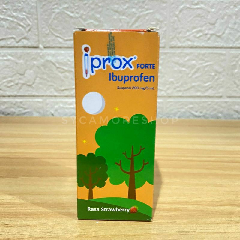 Jual Iprox Forte Syrup 60ml Ibuprofen untuk Demam & Nyeri Anak | Shopee ...