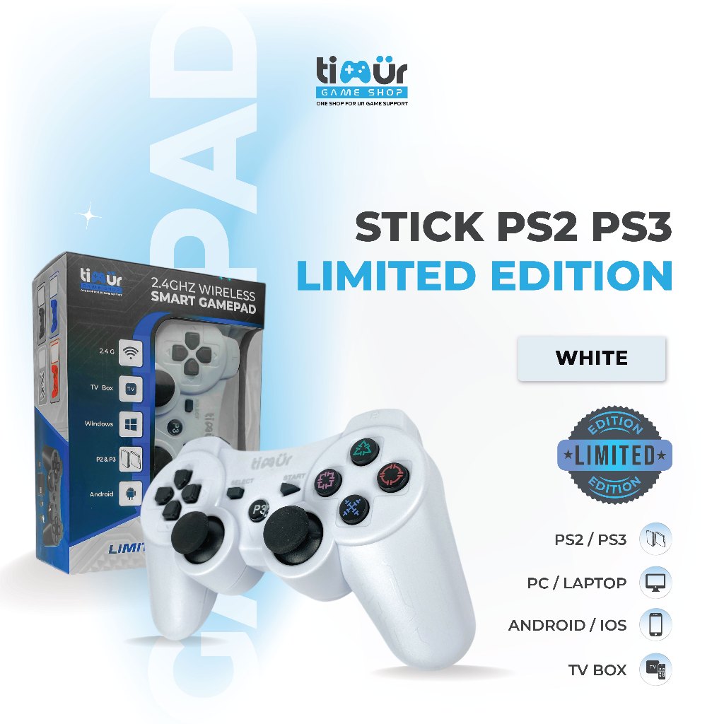 Jual Stick Stik Controller Gamepad PS2 PS3 PC Laptop Android IOS ...