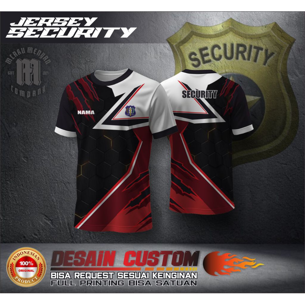 Jual Jersey Satpam // Jersey Security | Shopee Indonesia