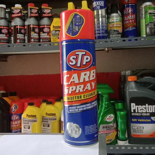 Jual STP Carb Spray & Injector Cleaner 500ml Pembersih Karburator Mobil ...