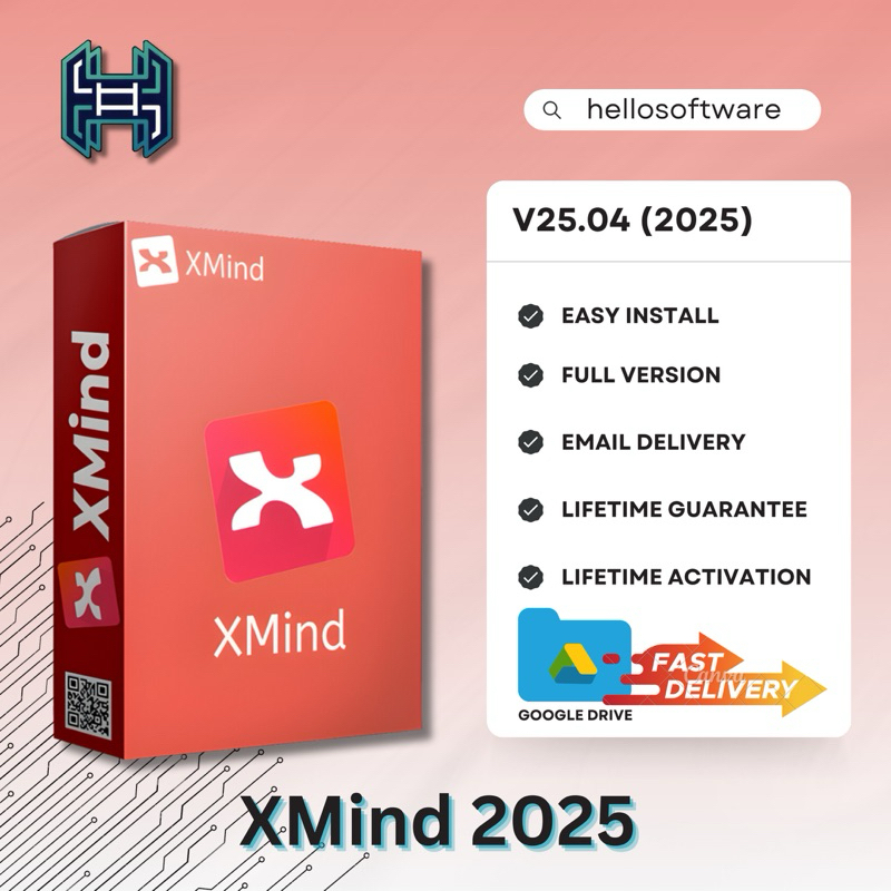 Jual (WIN/MAC) XMind 2025 v25.04.03033 Full Version (Versi Terbaru ...