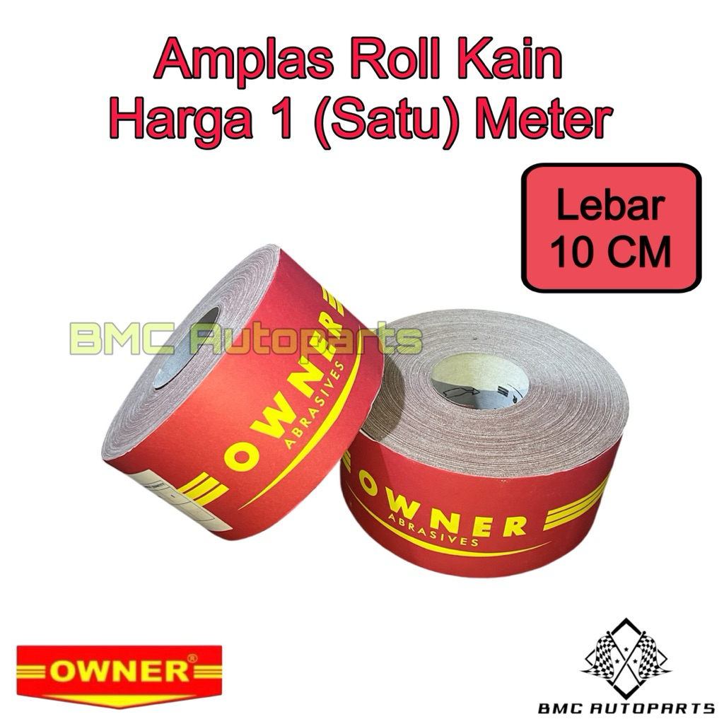 Jual ECERAN - Amplas Roll Kain Owner Lebar 10 Cm Harga 1 Meter ...