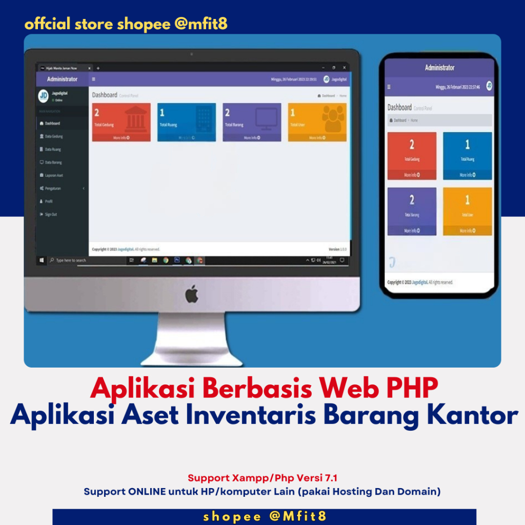 Jual Aplikasi Aset Inventaris Barang Kantor Berbasis Online dan Offline ...