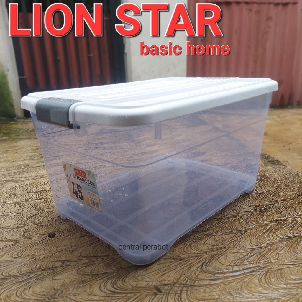 Jual Lion star basic home container box cb 45/kotak penyimpanan barang ...