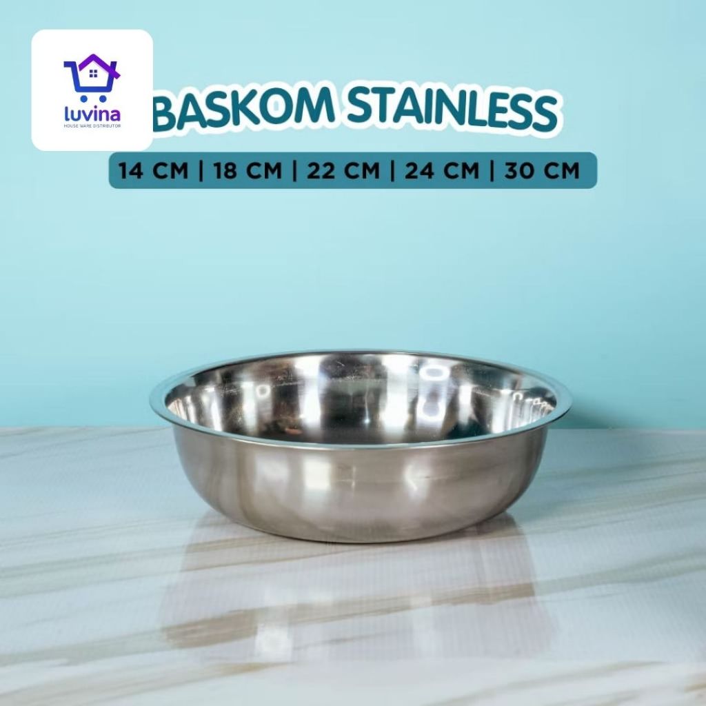 Jual Baskom - Baskom Stainless Steel Mangkuk Mangkok Dalam Multifungsi ...