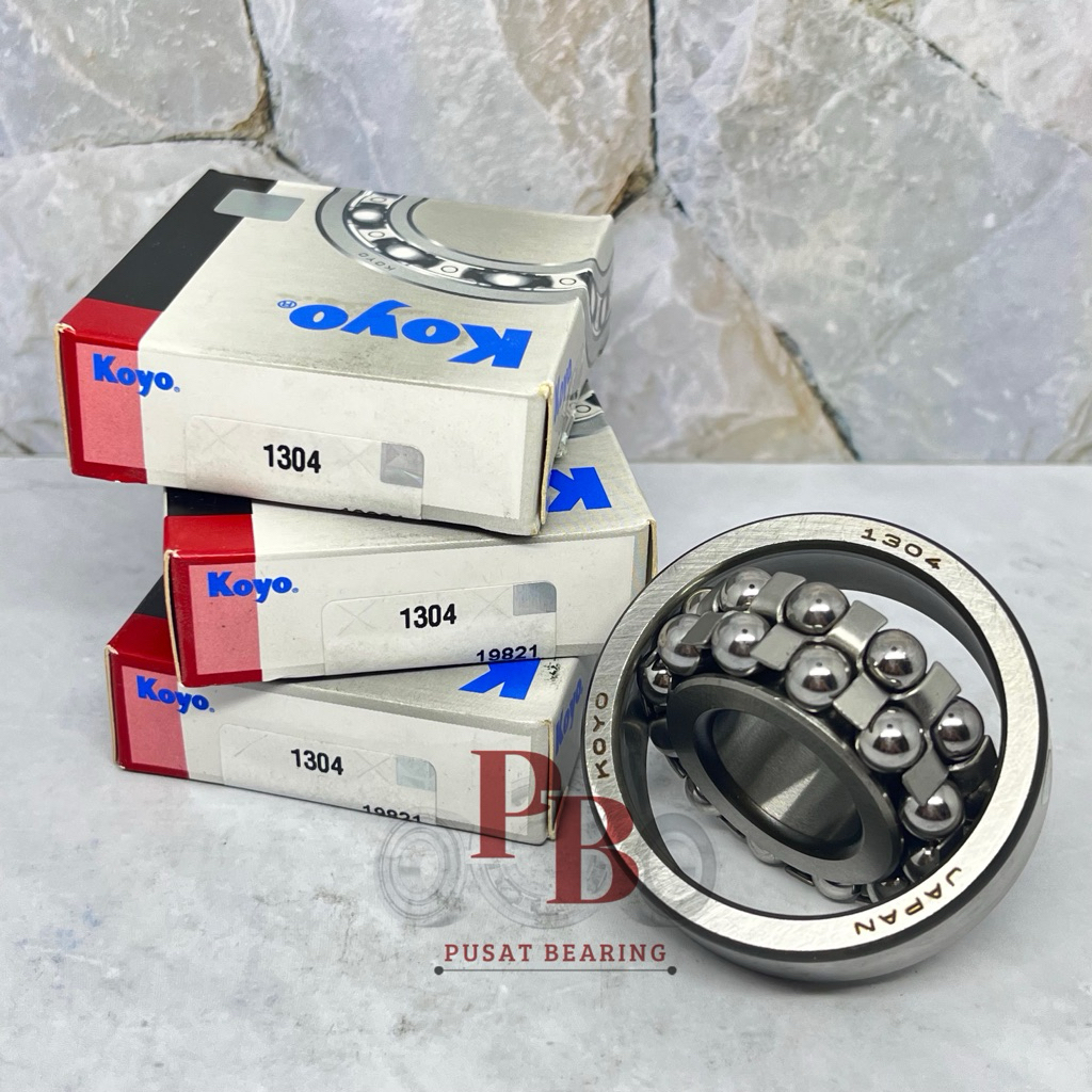 Jual BEARING LAHER BANDUL KRUK AS MOTOR 1304 / 6304 DOUBLE PELOR KOYO ...