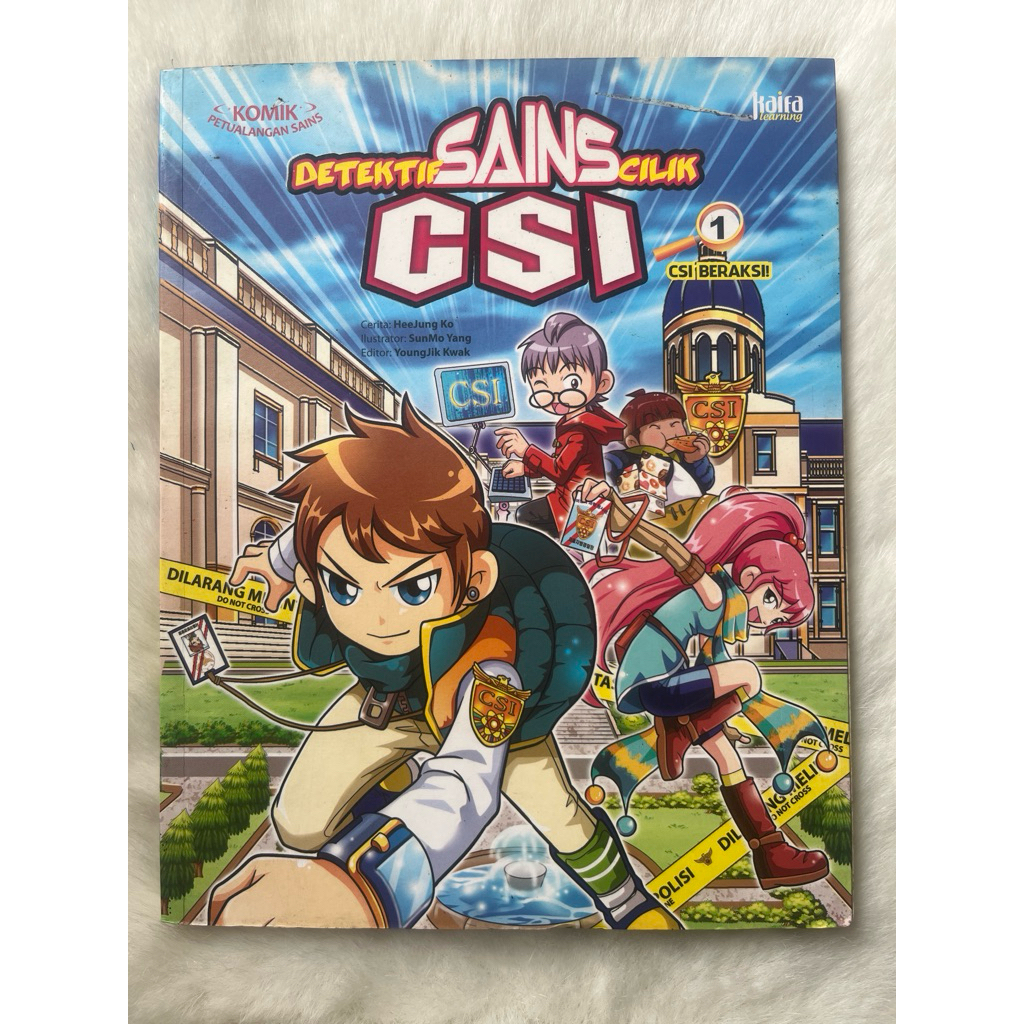 Jual Komik Detektif SAINS Cilik /Komik CSI/ Komik Sains Anak | Shopee ...