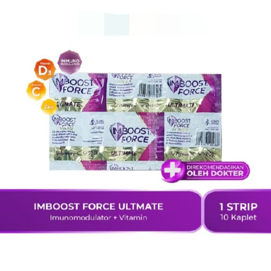 Jual Imboost Force Ultimate @1 strip, 10 tablet. | Shopee Indonesia