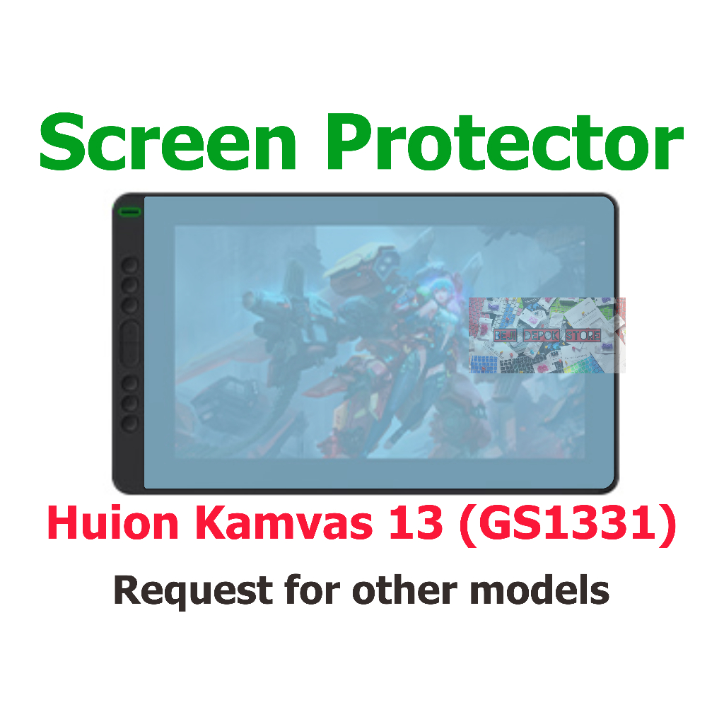 Jual Screen Protector Screen Guard Huion Kamvas 13 ( GS1331 ) | Shopee ...