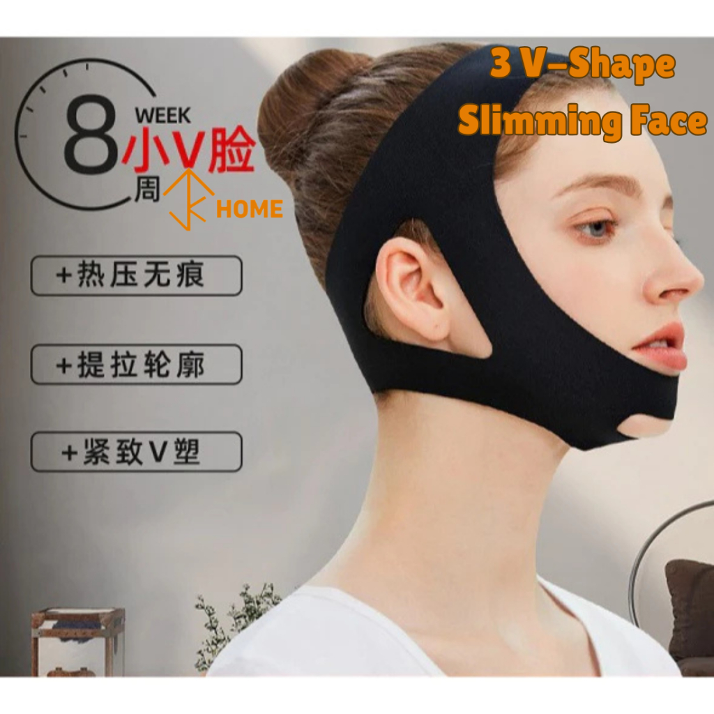 Jual JK VShape Perban Pelangsing Wajah V / Sabuk Penirus Pipi Dagu 3D V ...