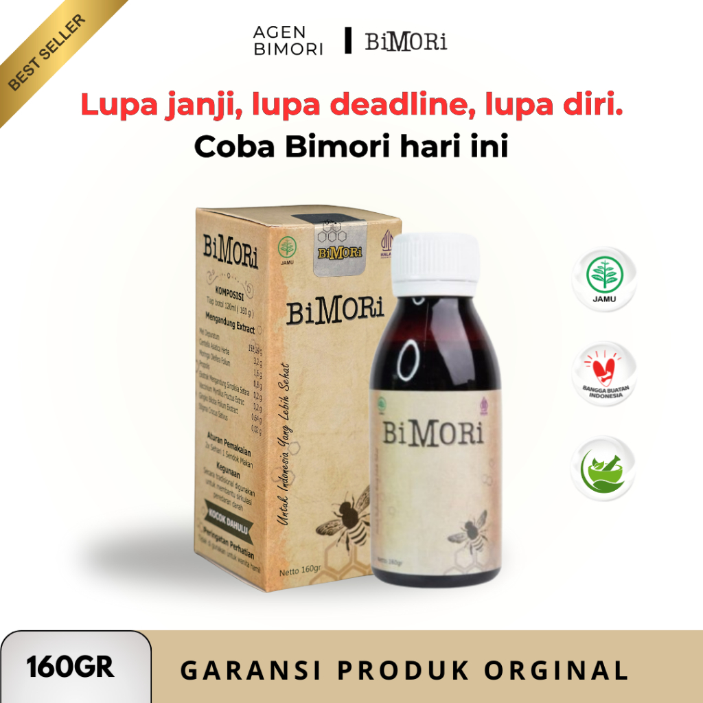Jual Bimori Obat Pikun Pelupa | Vitamin Otak Dewasa untuk Daya Ingat ...