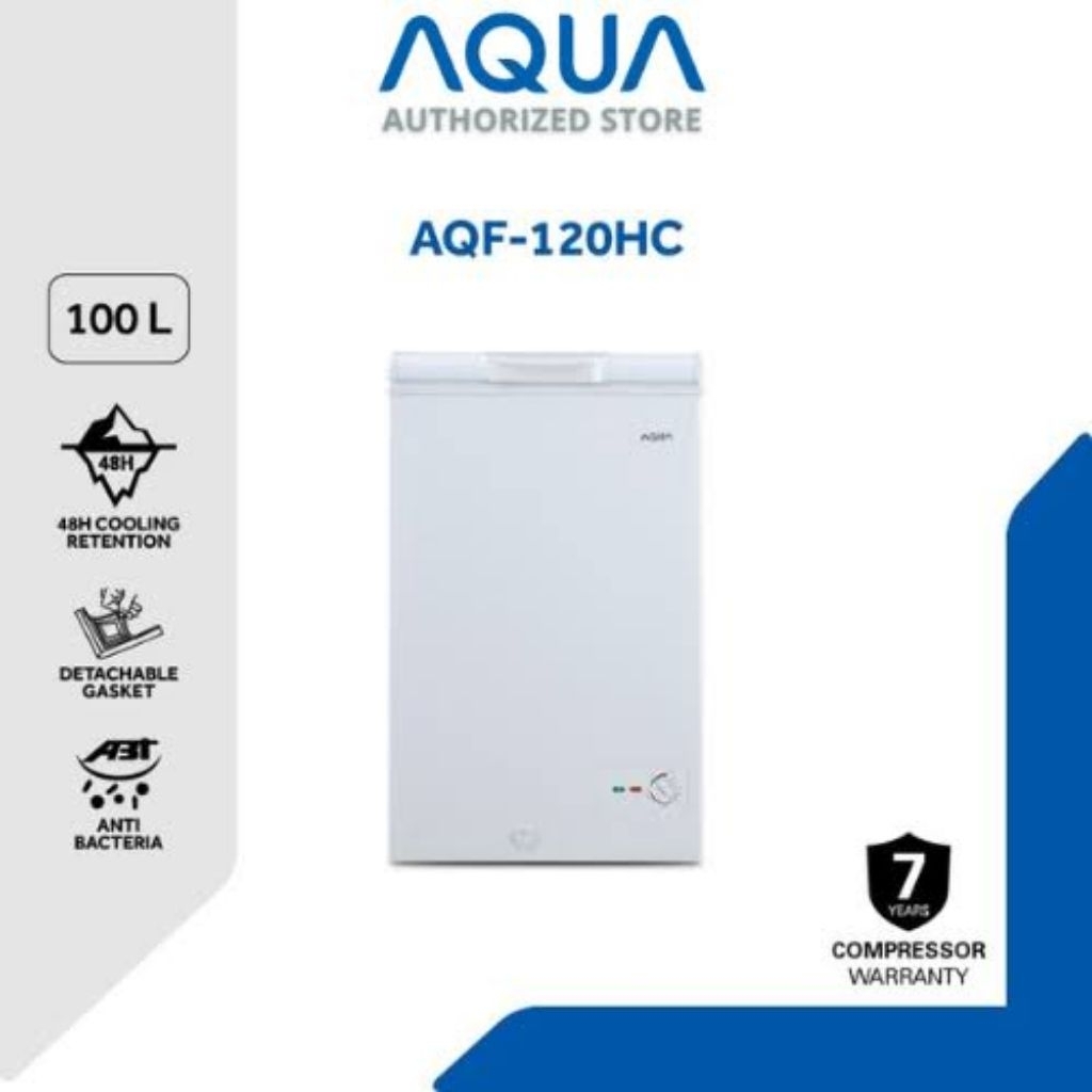 Jual FREEZER BOX AQUA AQF 120 HC | Shopee Indonesia