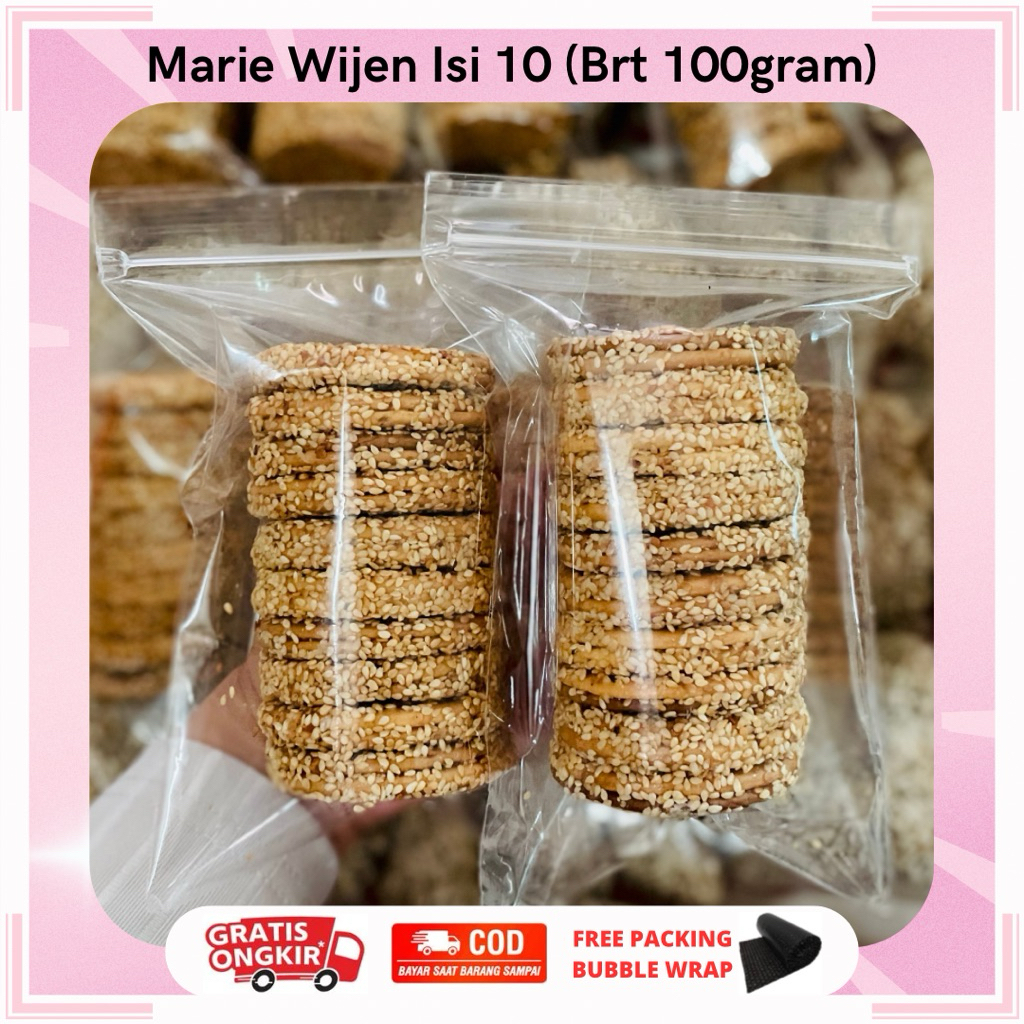 Jual KUE MARIE WIJEN 100GRAM (ISI 10) | ROTI MARIE WIJEN | Shopee Indonesia