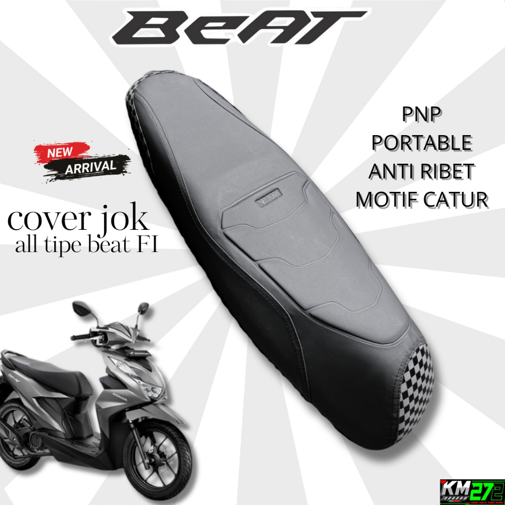 Jual Variasi Kulit Jok Motor Beat Langsung Pasang Anti Ribet Motif ...