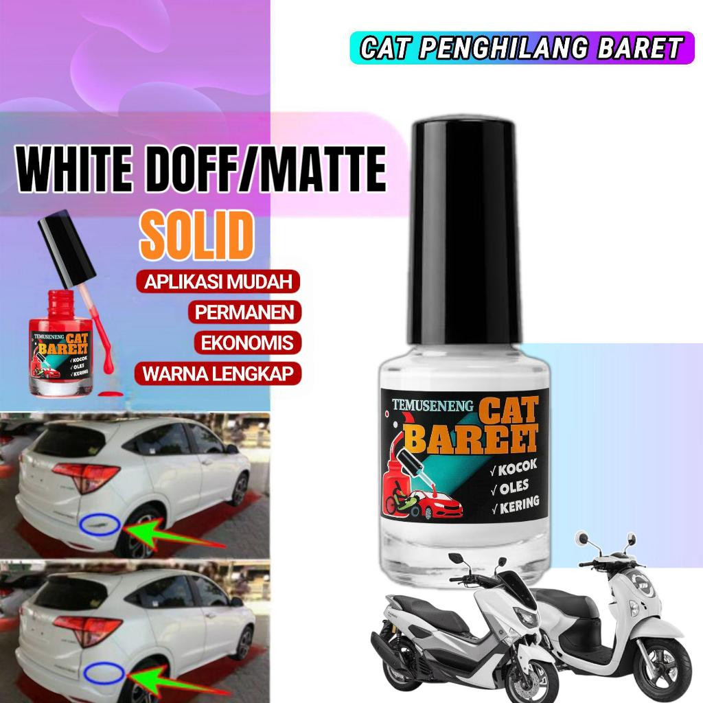 Jual Cat Putih Doff White Doff Dop Dof Pengilang Baret Lecet Noda Motor ...
