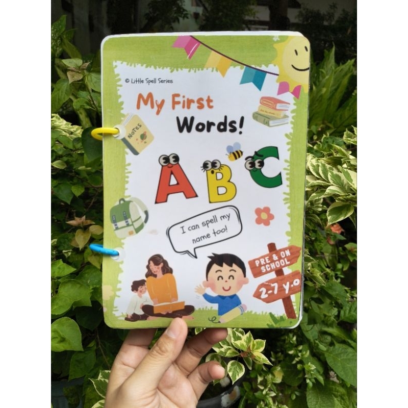 Jual Buku belajar mengeja "My First Words ABC" by Rui Hamada. Busy Book ...